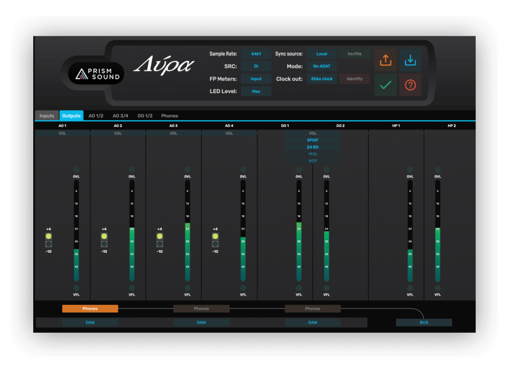 Lyra 2 compact audio interface - Prism Sound
